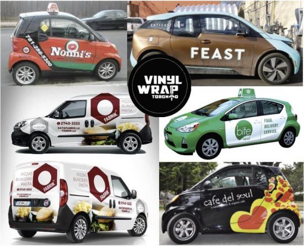 Delivery Vehicles Vinyl Wrap Toronto - Best Price, 3M