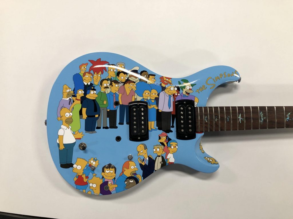 The Simpsons Guitar Wrap | 100% Quality Service