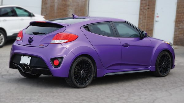 Best Hyundai Veloster 2016 Full Wrap - Purple - Avery & 3M