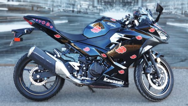 Cool Naruto Motorcycle Decals - Kawasaki Ninja 400 - Toronto