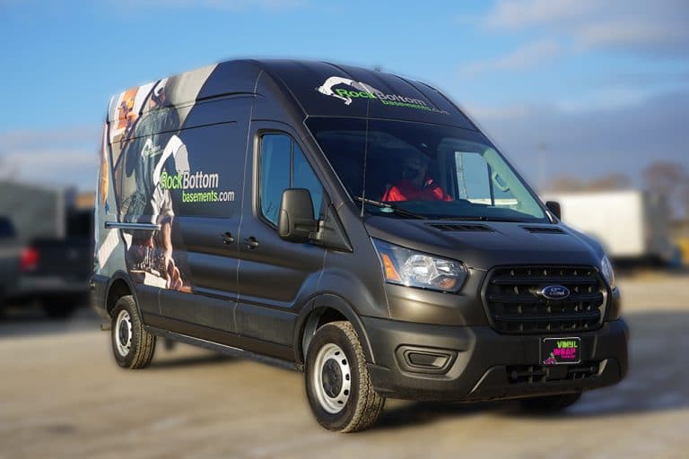 Cool Ford Transit 2020 Commercial Vehicle Wrap | RockBottom