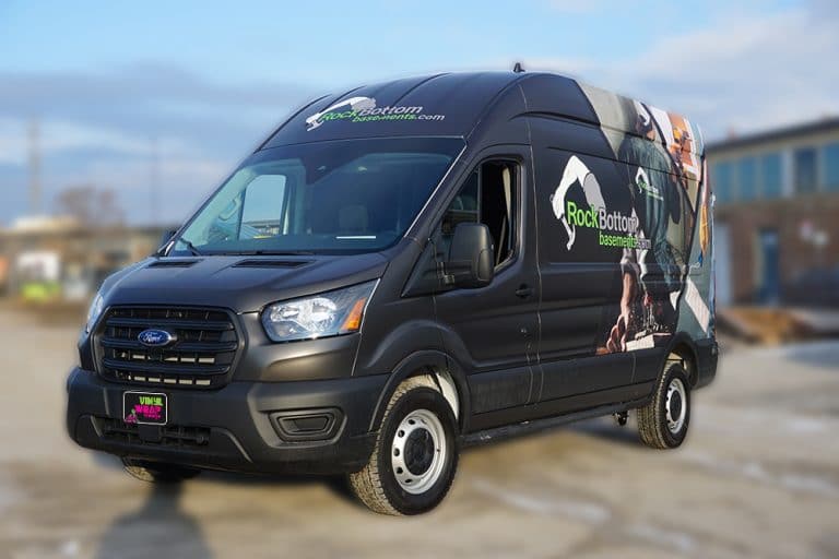 Cool Ford Transit 2020 Commercial Vehicle Wrap | RockBottom